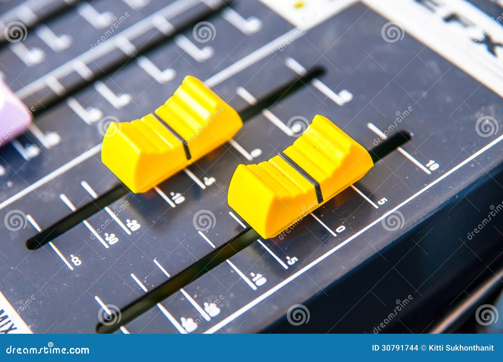 The Microphone In The Control Room Audio System Of Organizations And ...