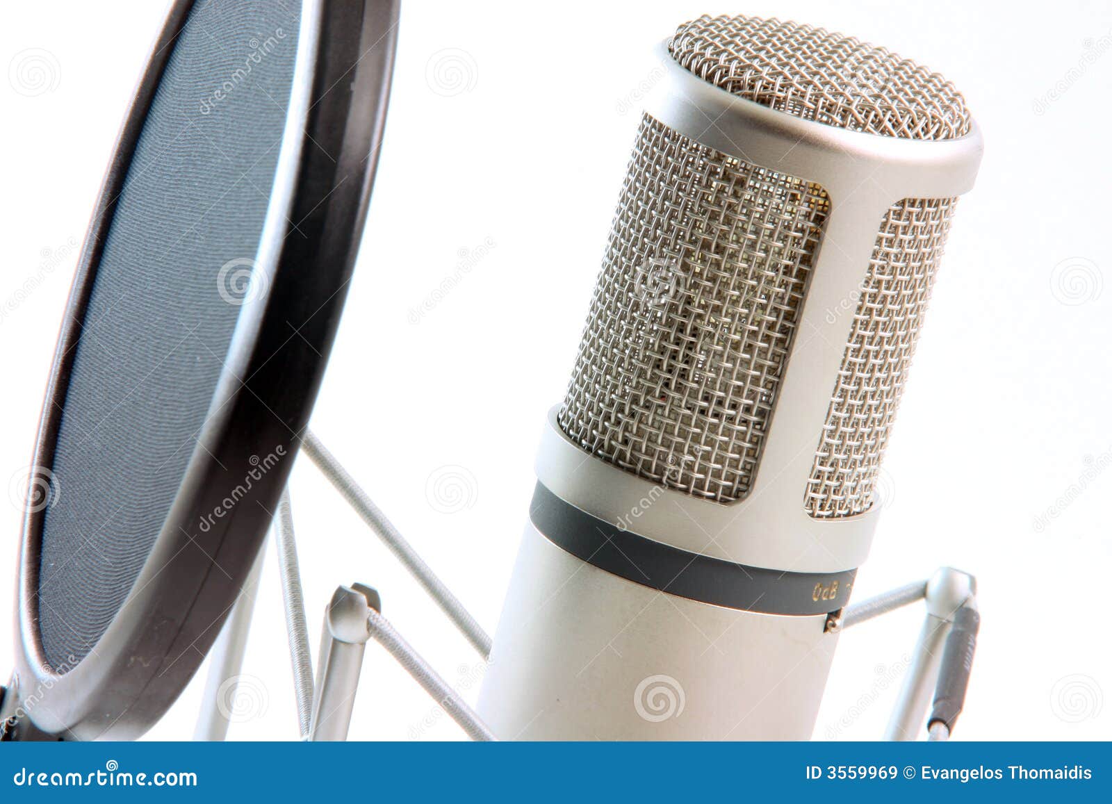 Microphone Filter Horizontal Stock Image - Image of filter, music: 3559969