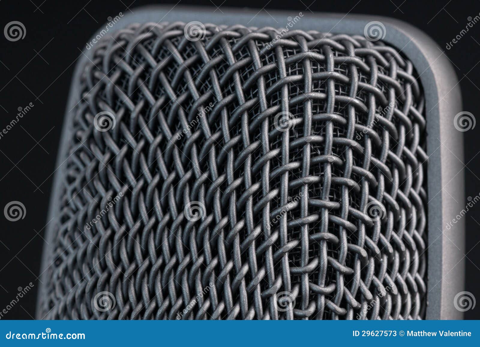 Microphone grille stock image. Image of macro, windscreen - 29627573