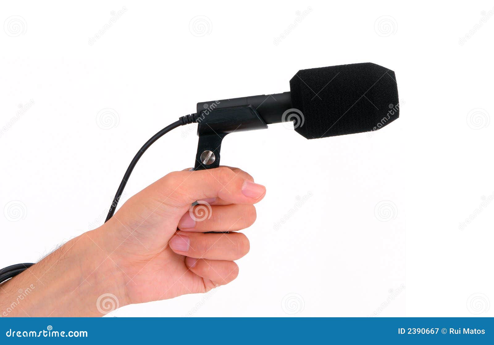 Microphone stock image. Image of wired, audio, musical - 2390667
