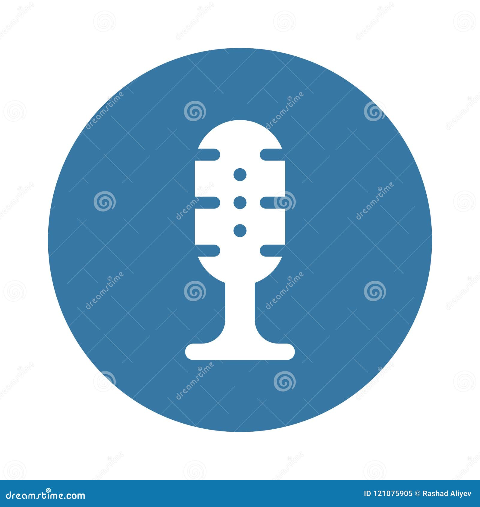 Microphone Icon. Element of Electro Icons for Mobile Concept and Web ...