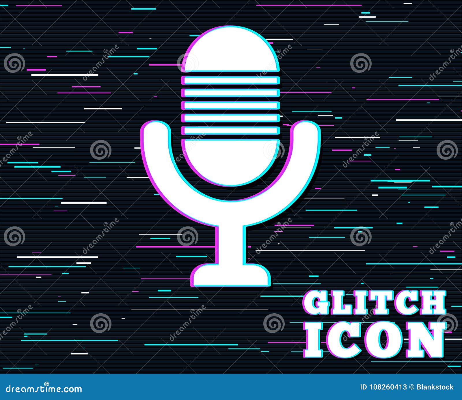 Microphone Icon. Speaker Symbol. Live Music Sign Stock Vector ...