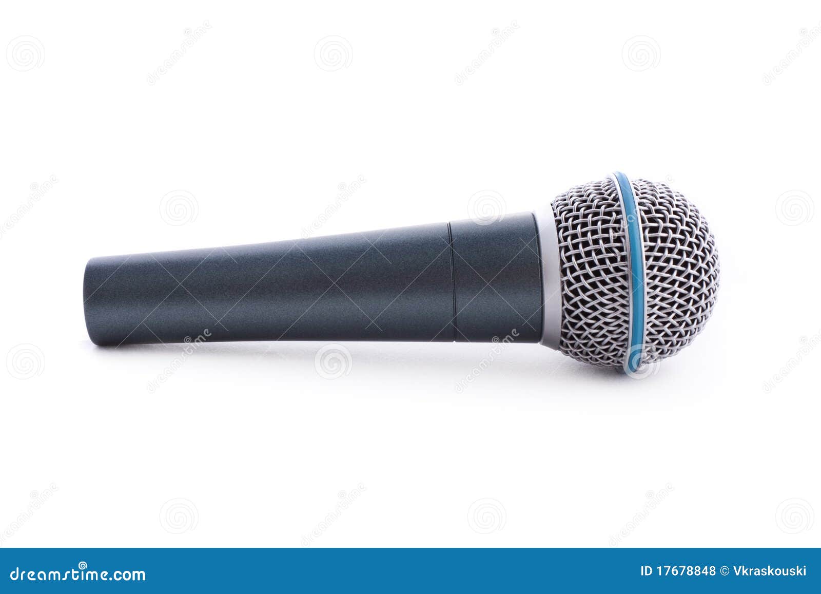 Microphone Isolated On White Stock Photography | CartoonDealer.com ...