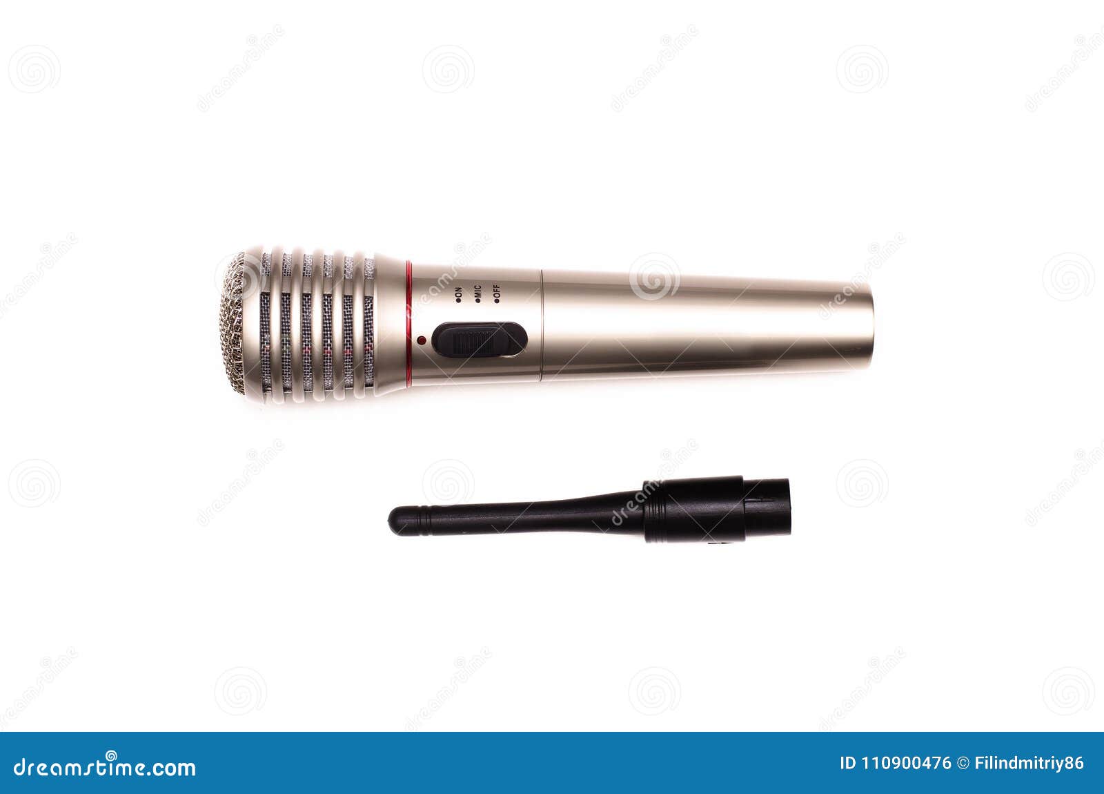 Microphone. stock photo. Image of view, radio, concert - 110900476