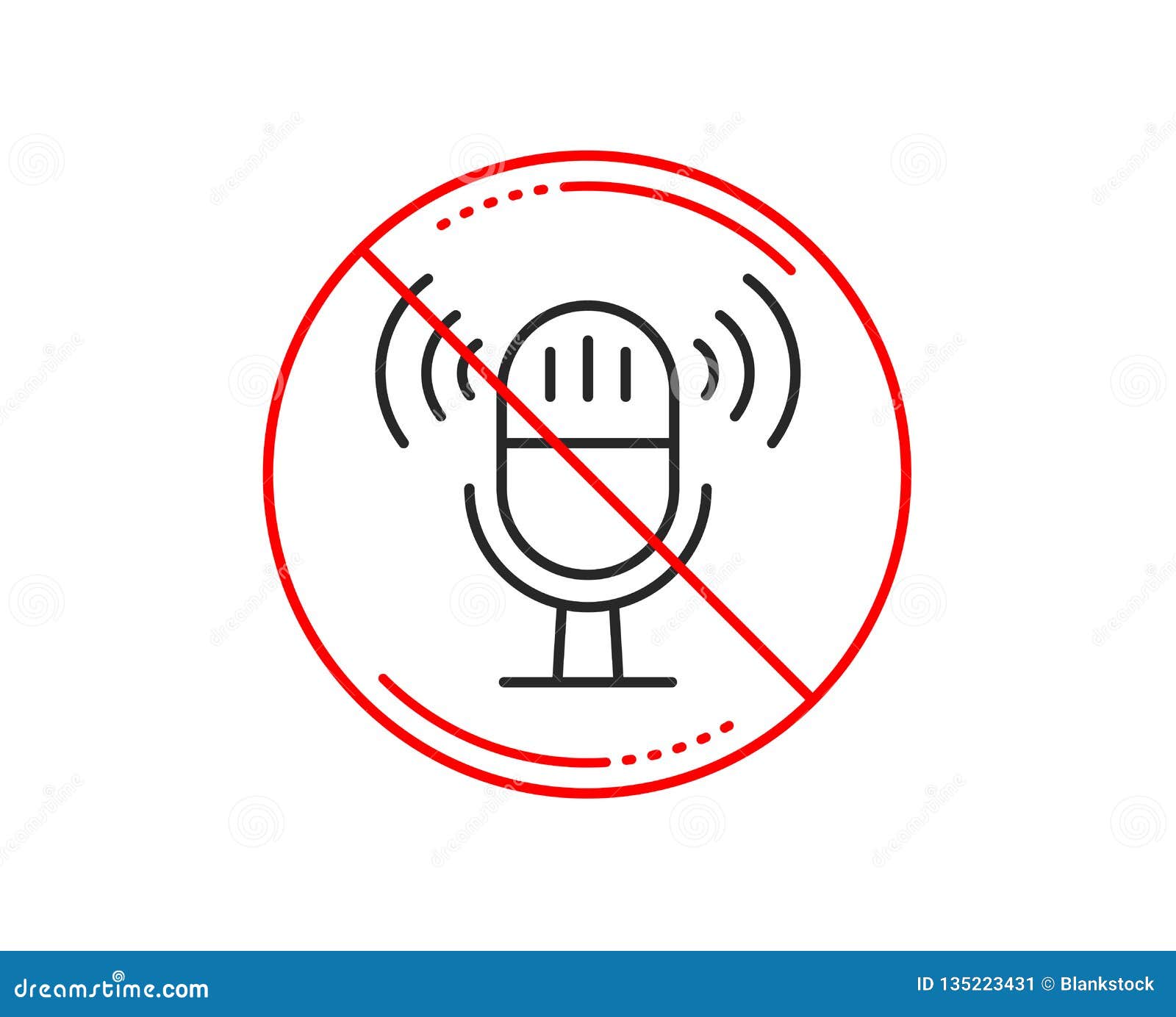 Microphone Line Icon. Music Mic Sign. Vector Stock Vector ... Microphone Line Icon. Music Mic Sign. Vector Stock Vector ...