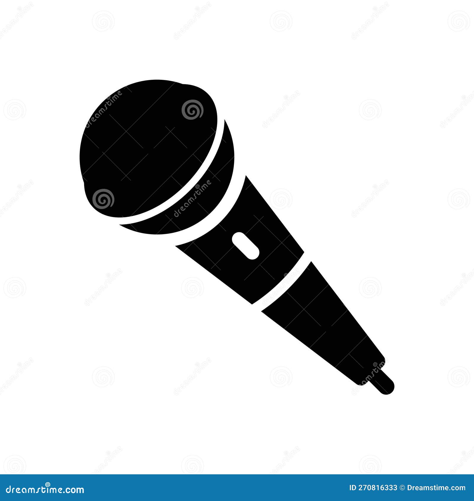Microphone Logo Images Illustration Stock Vector - Illustration of ...