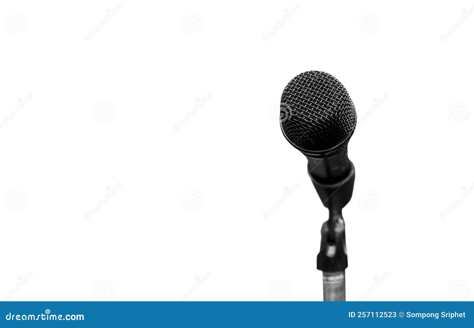 Microphone Meet Lecture Over People Forum Meeting Training Learning ...