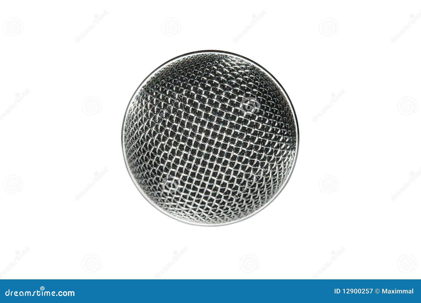 Microphone mesh stock image. Image of dome, path, gray - 12900257
