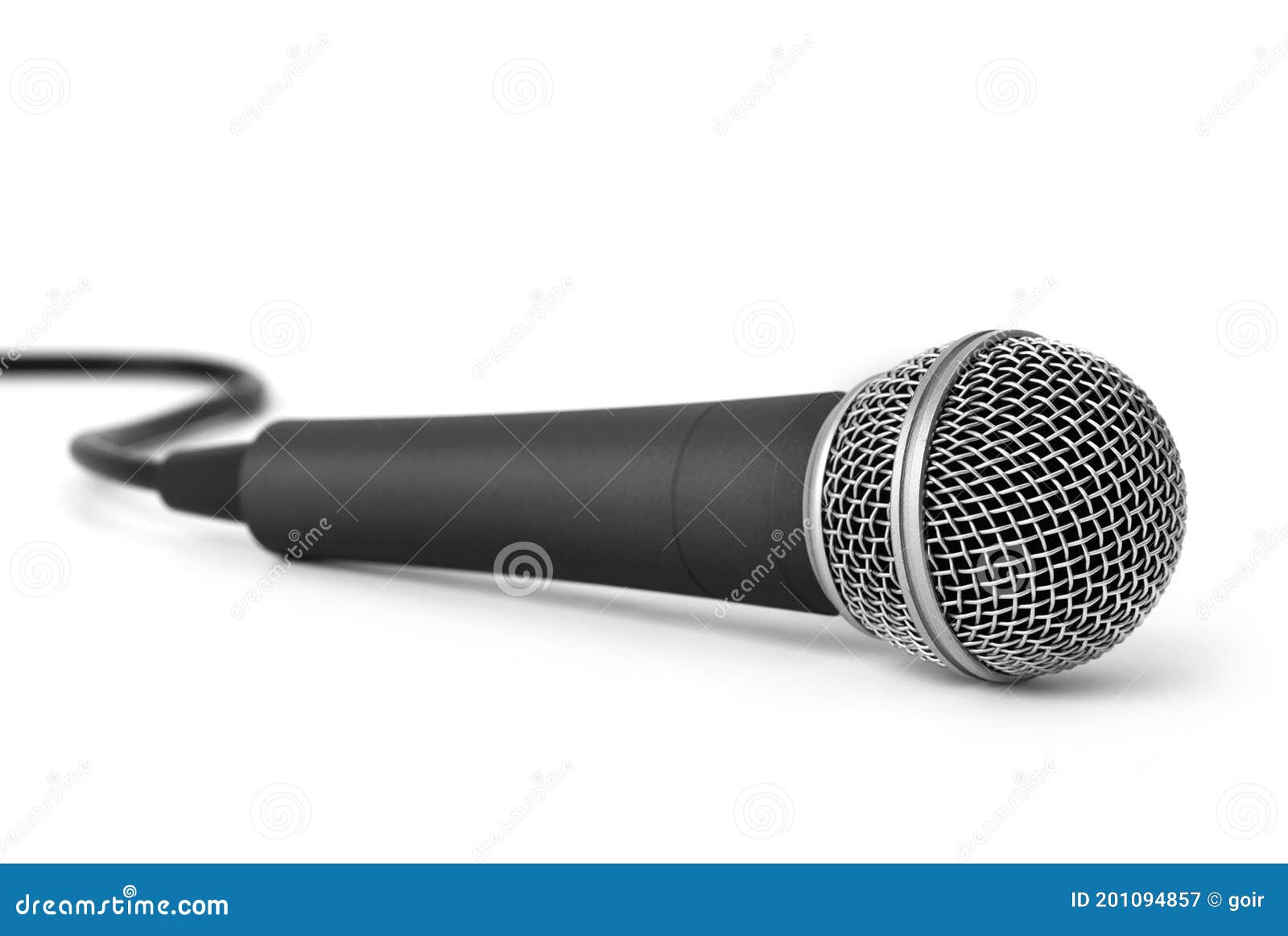 Microphone stock image. Image of broadcasting, color - 201094857