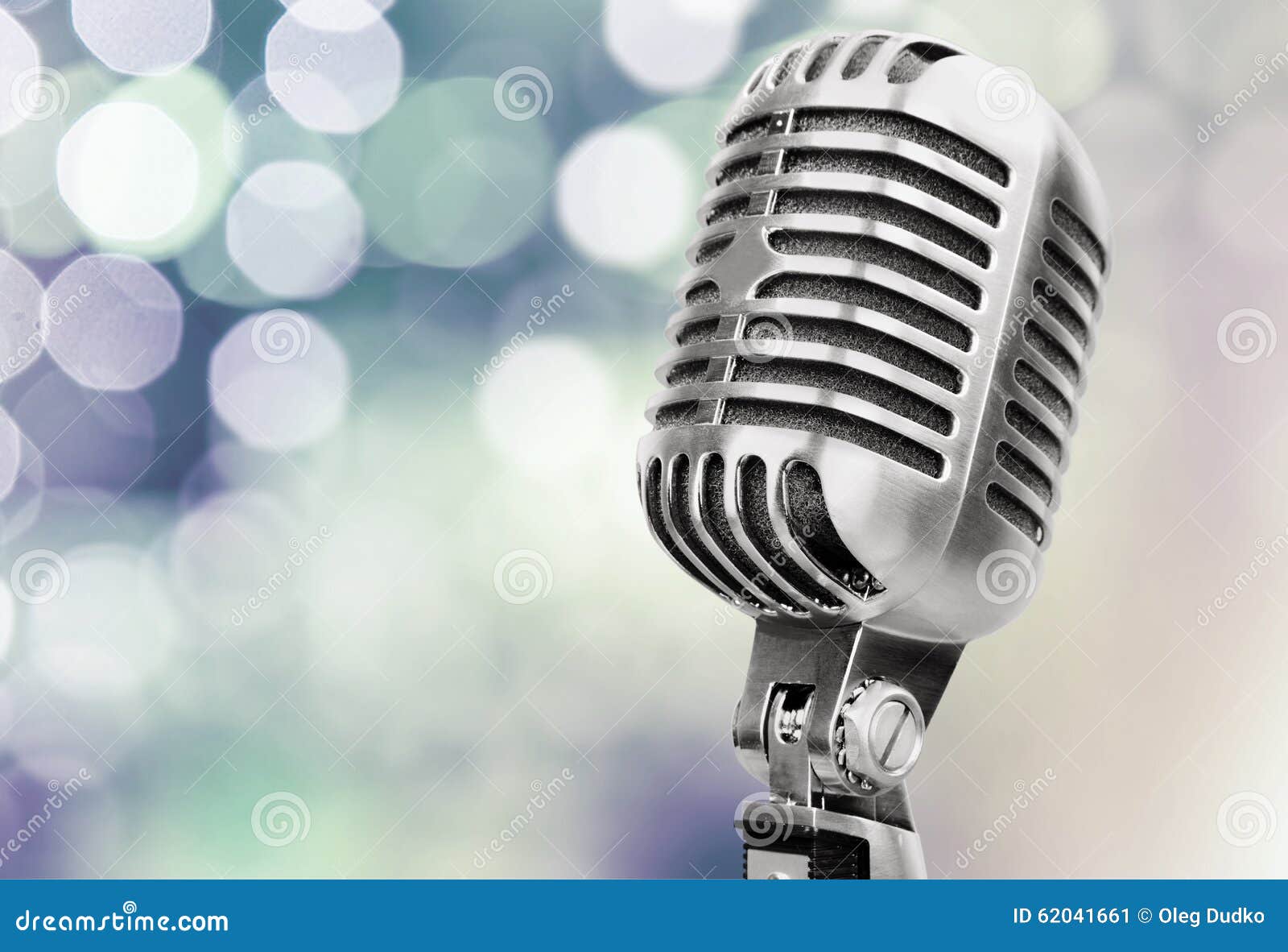 Microphone stock image. Image of presentation, retro - 62041661