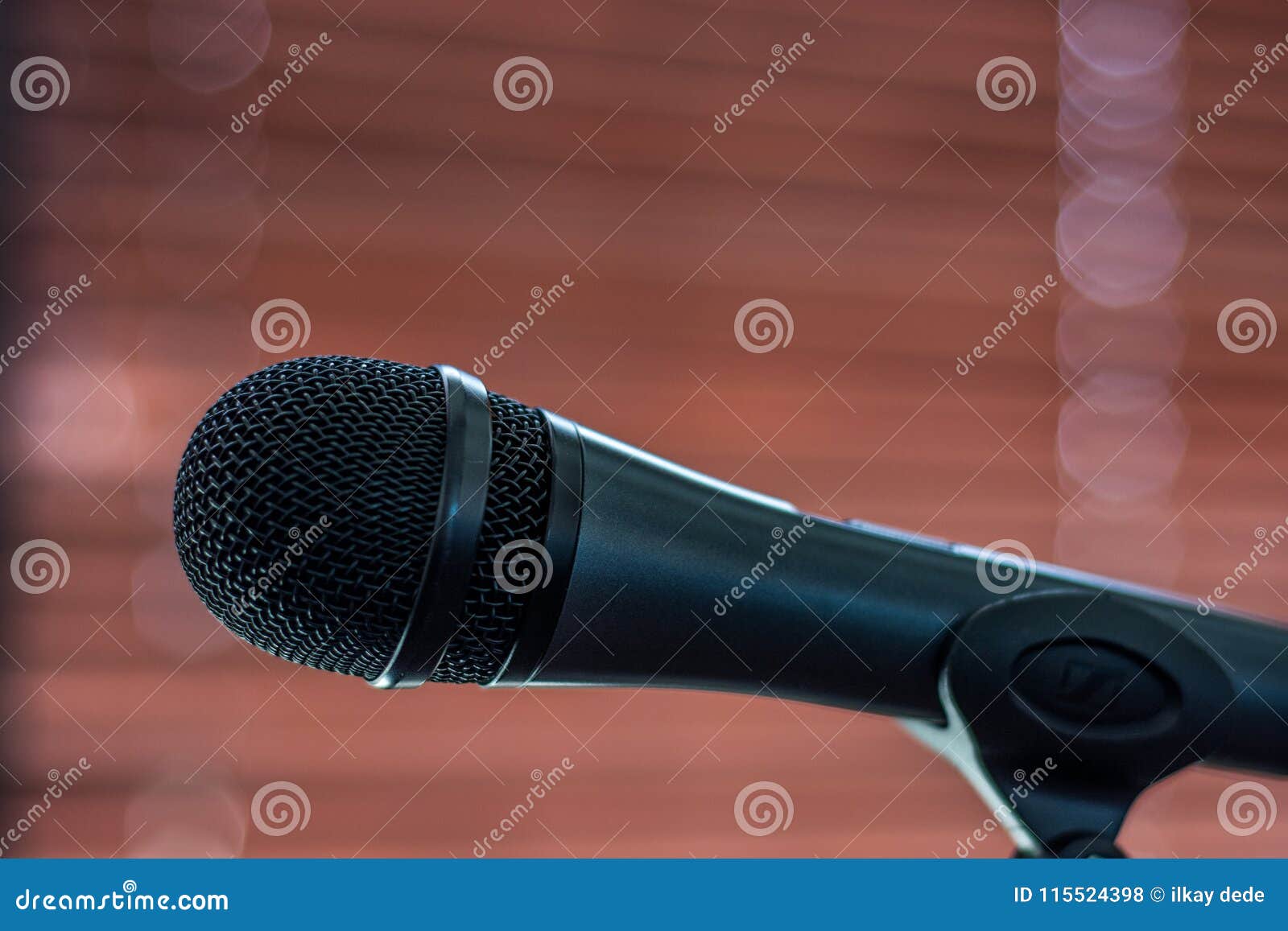 Microphone stock photo. Image of closeup, microphone - 115524398