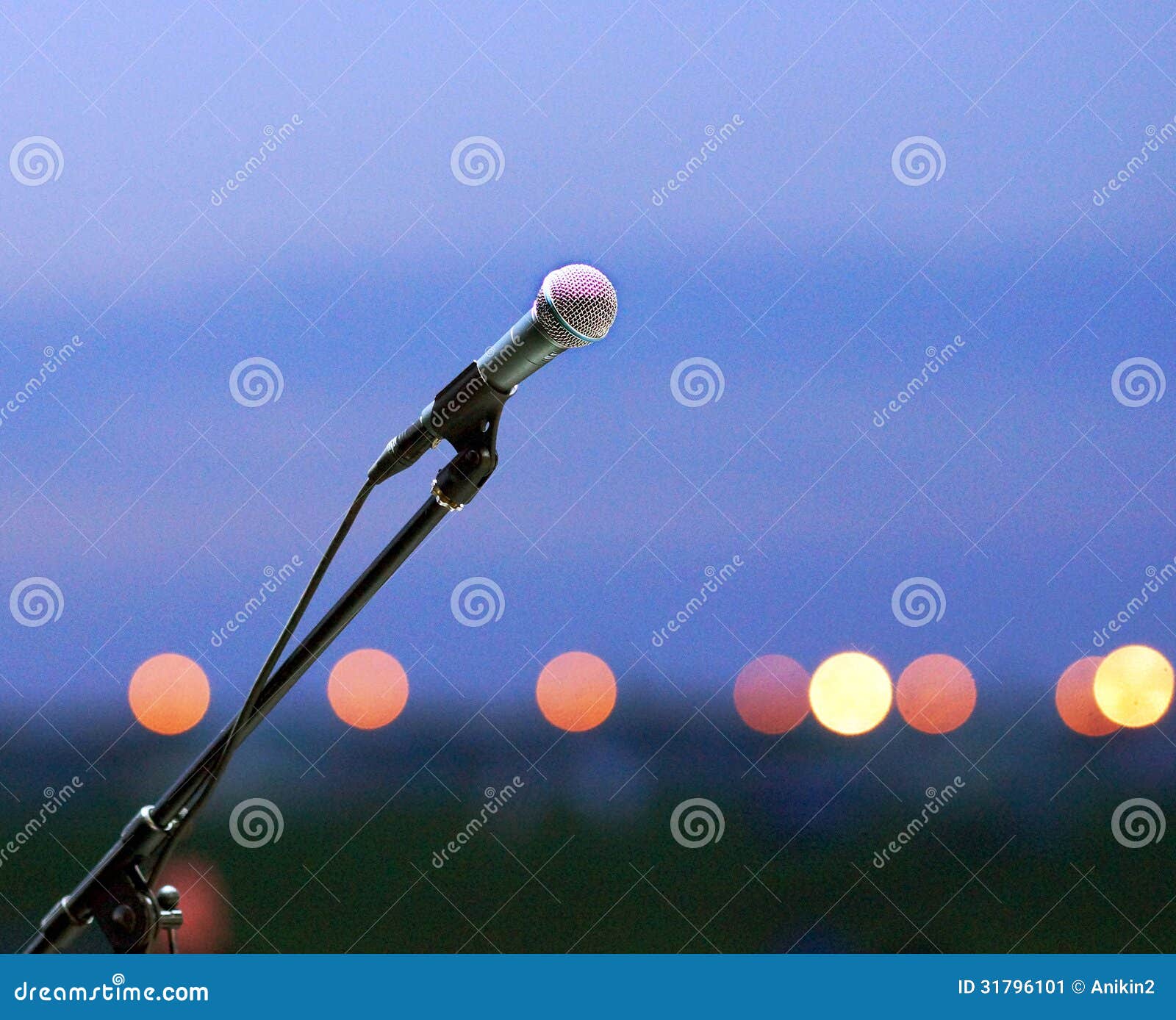 Microphone stock image. Image of musicians, instrument - 31796101