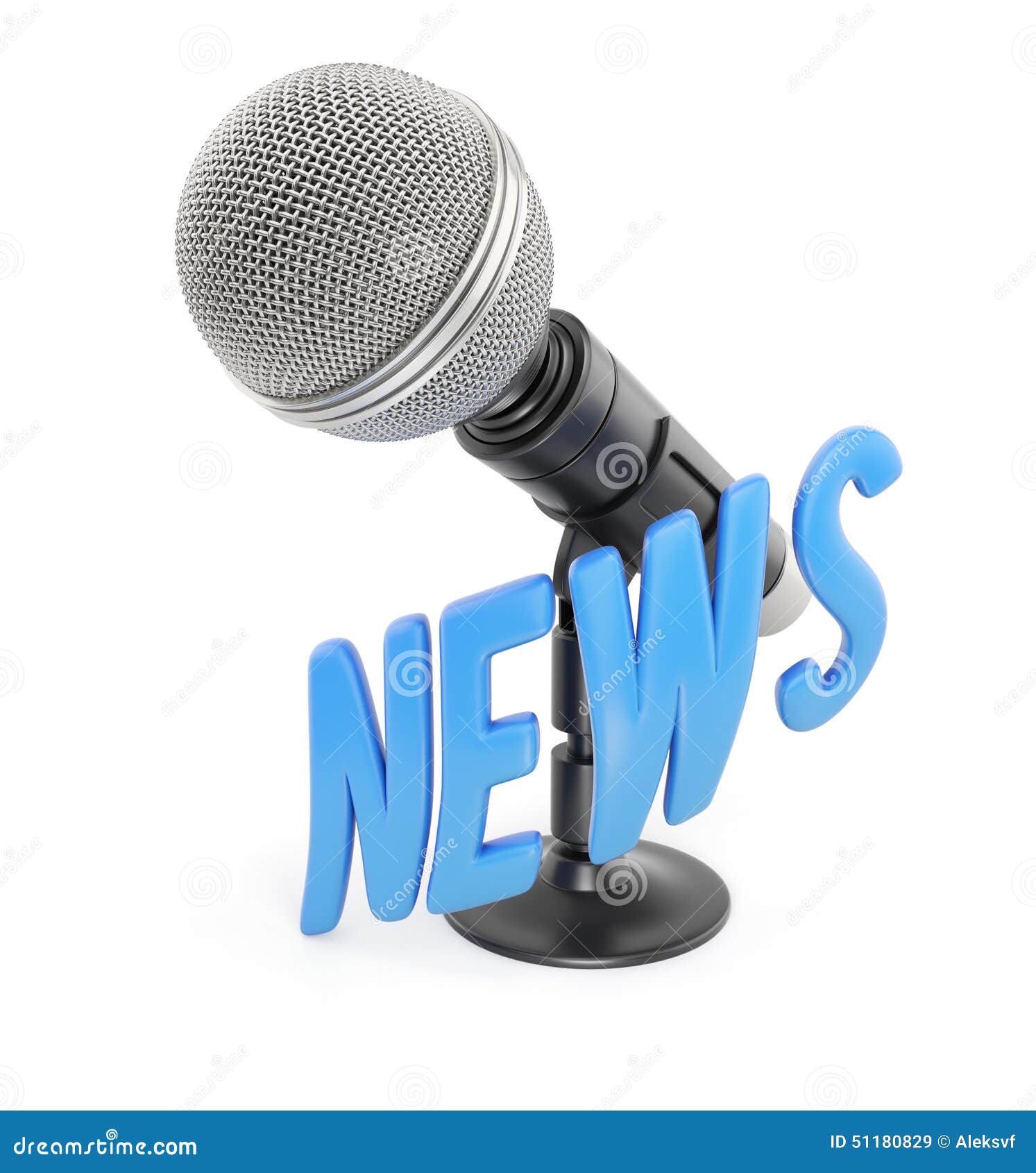 Microphone News. Television Icon Vector. Flat Modern Vector ...