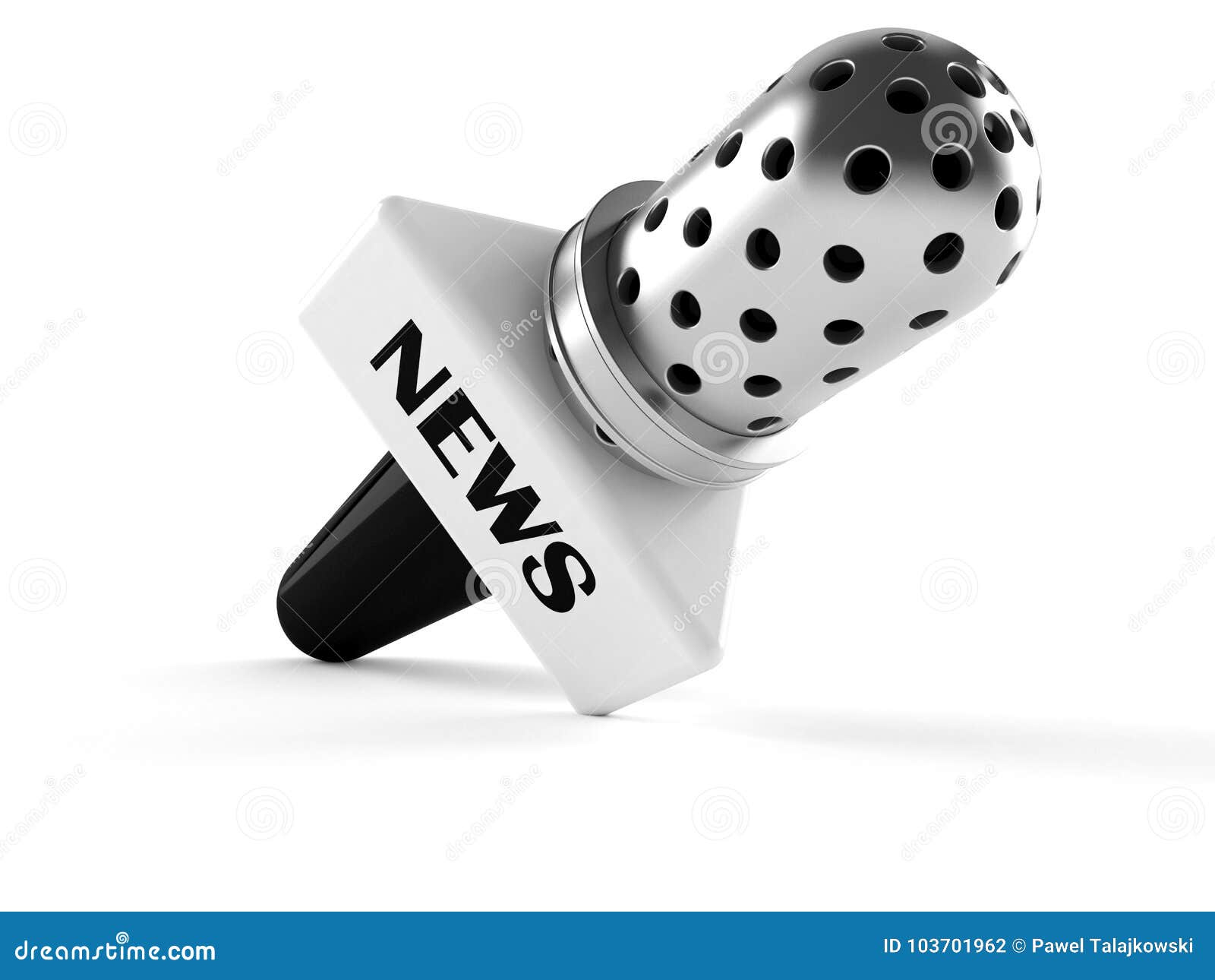 Microphone News. Television Icon Vector. Flat Modern Vector ...