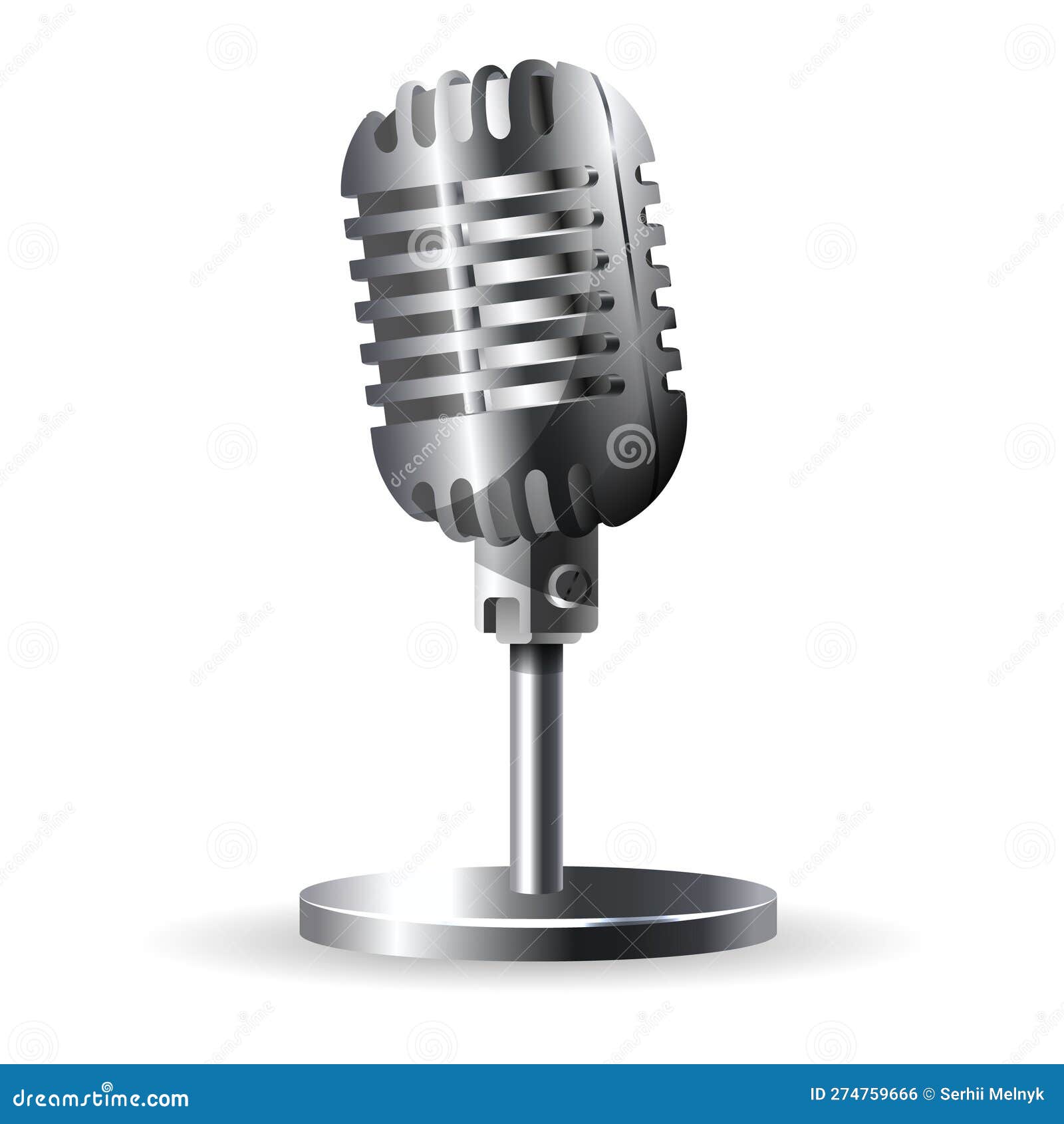 Microphone posters vector stock illustration. Illustration of ...