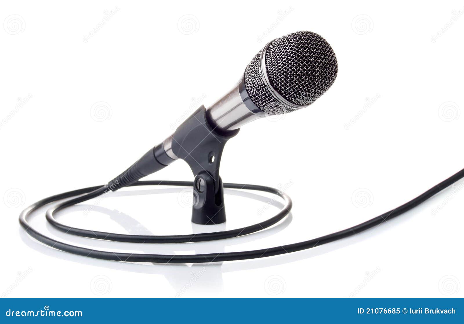 Microphone Pour L'enregistrement De Voix Image stock - Image du ...