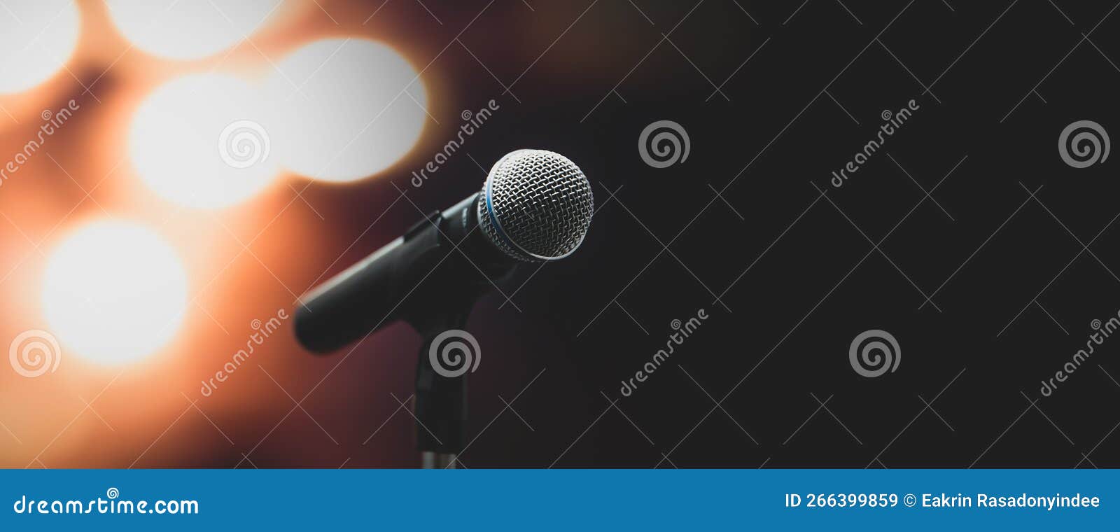 Microphone Public Speaking Background, Close Up Microphone on Stand for ...