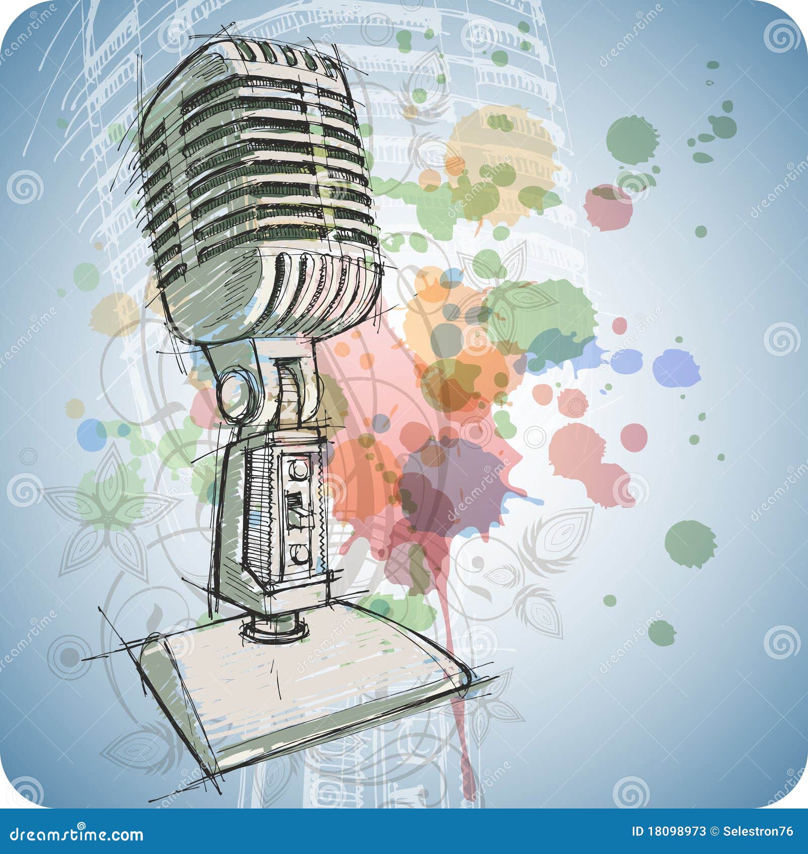 Sketch Floral Decorative Design Elements Set Of Beautiful Frames Corner ...