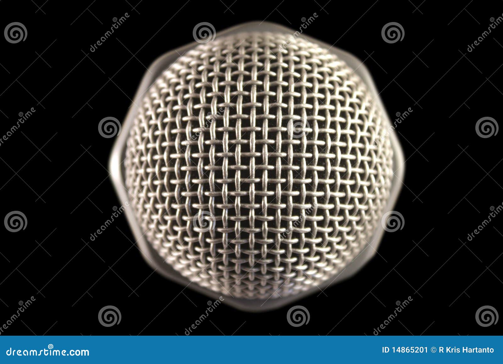 Microphone from Top stock image. Image of closeup, communication - 14865201