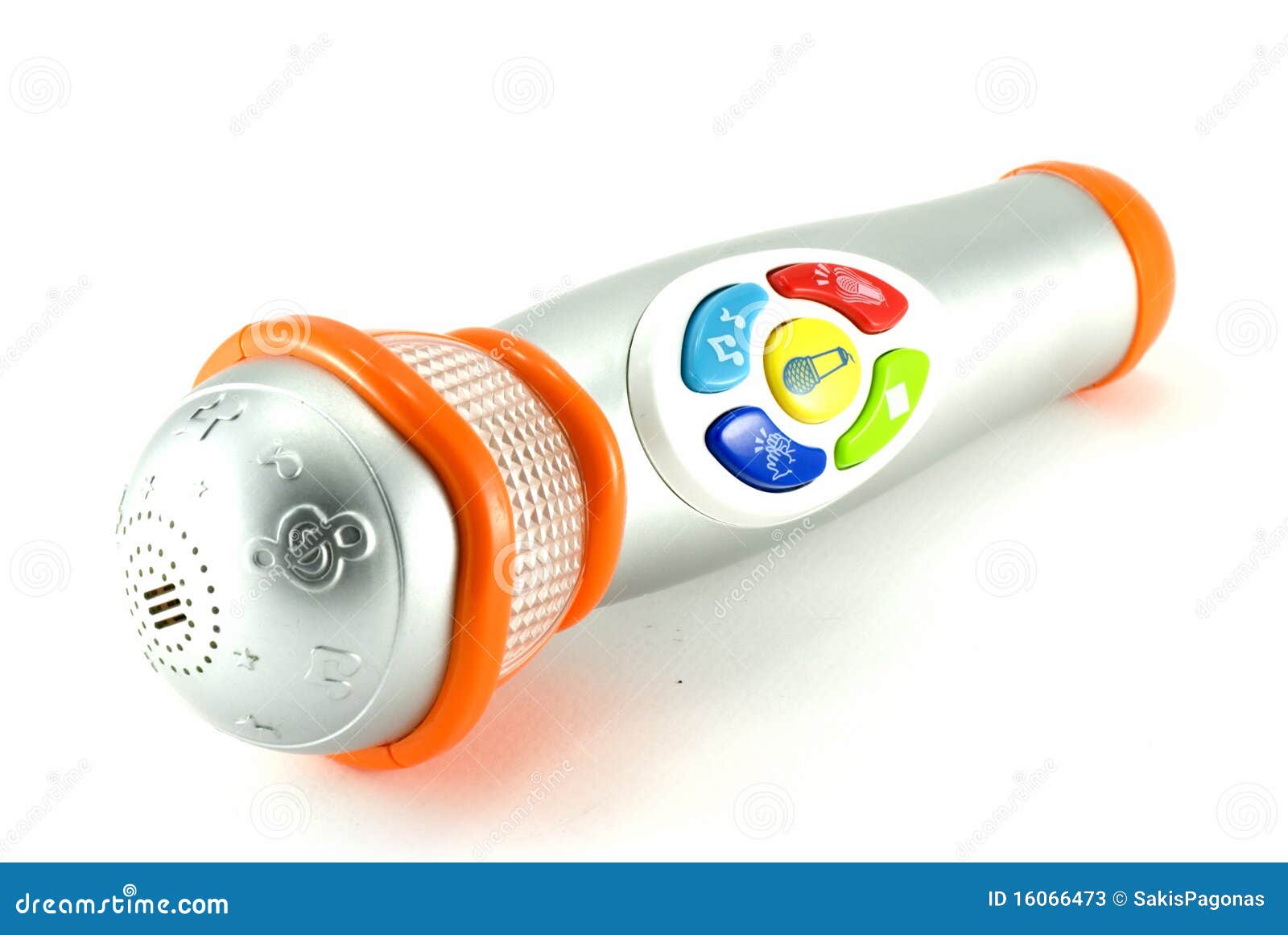 Microphone toy stock image. Image of white, play, child - 16066473