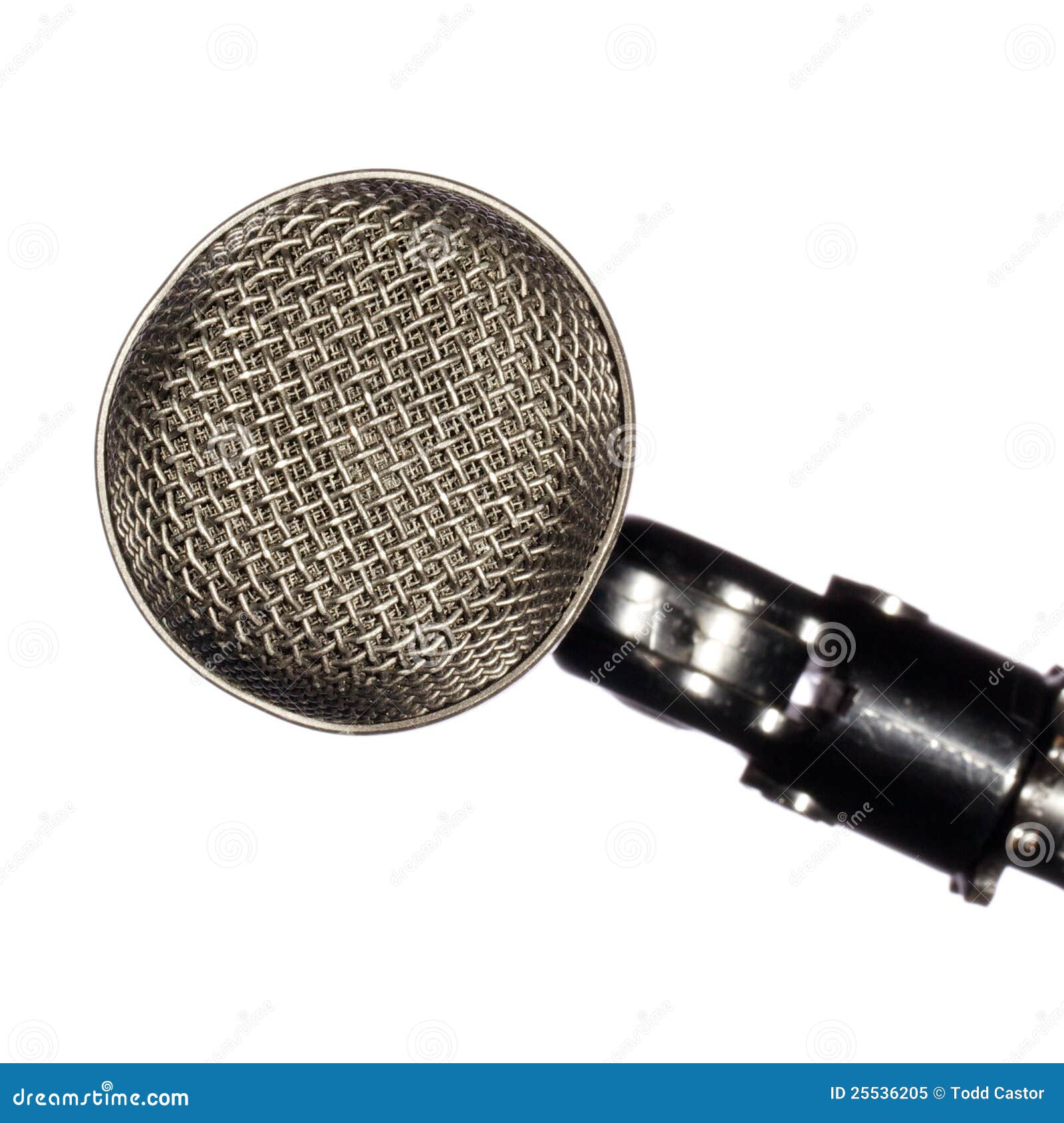 Microphone in Use for Communication Stock Image - Image of music ...