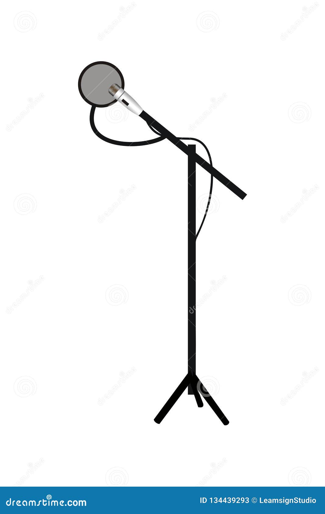 Microphone vector design stock vector. Illustration of design - 134439293