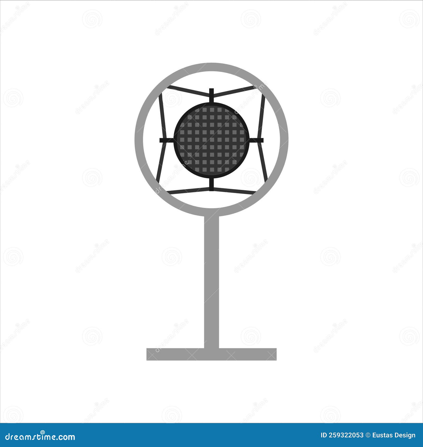Microphone Vector Illustration Stock Vector - Illustration of ...