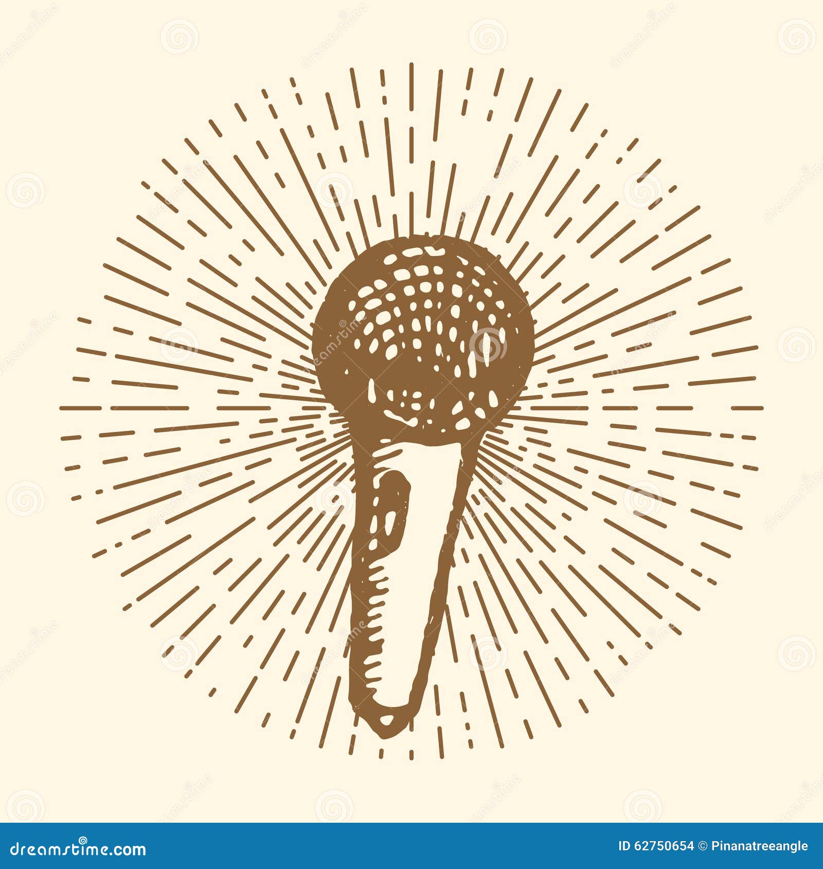 Microphone Vintage style stock vector. Illustration of symbol - 62750654