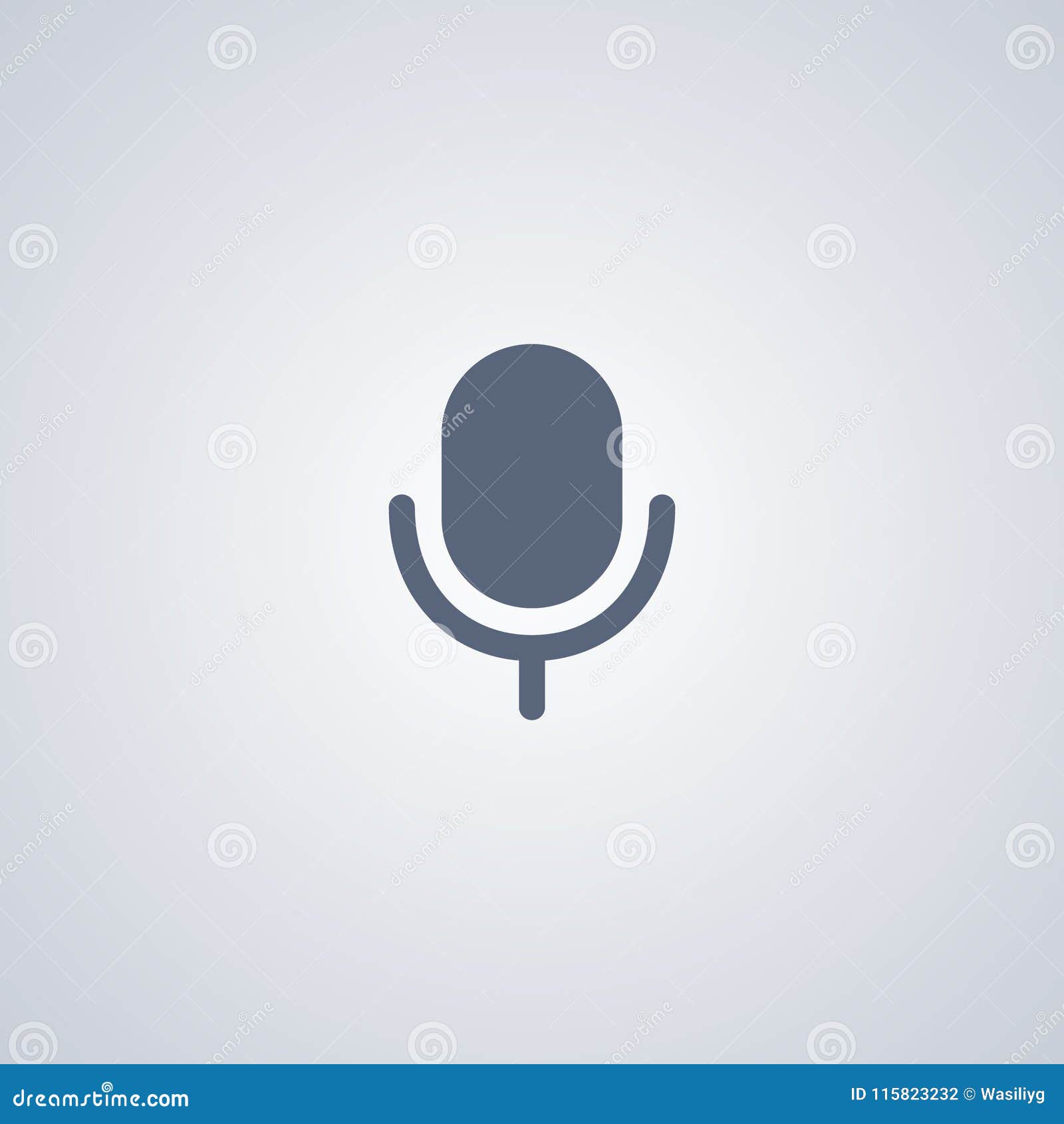 Microphone, Vocal, Vector Best Flat Icon Stock Vector - Illustration of ...