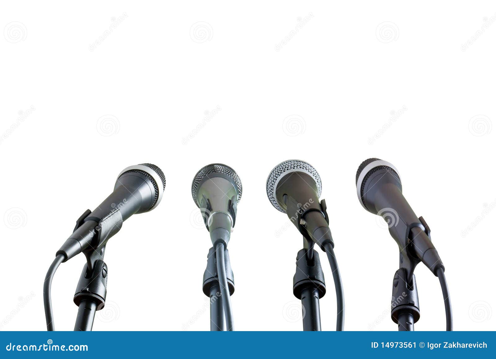 Microphones collection stock image. Image of objects - 14973561