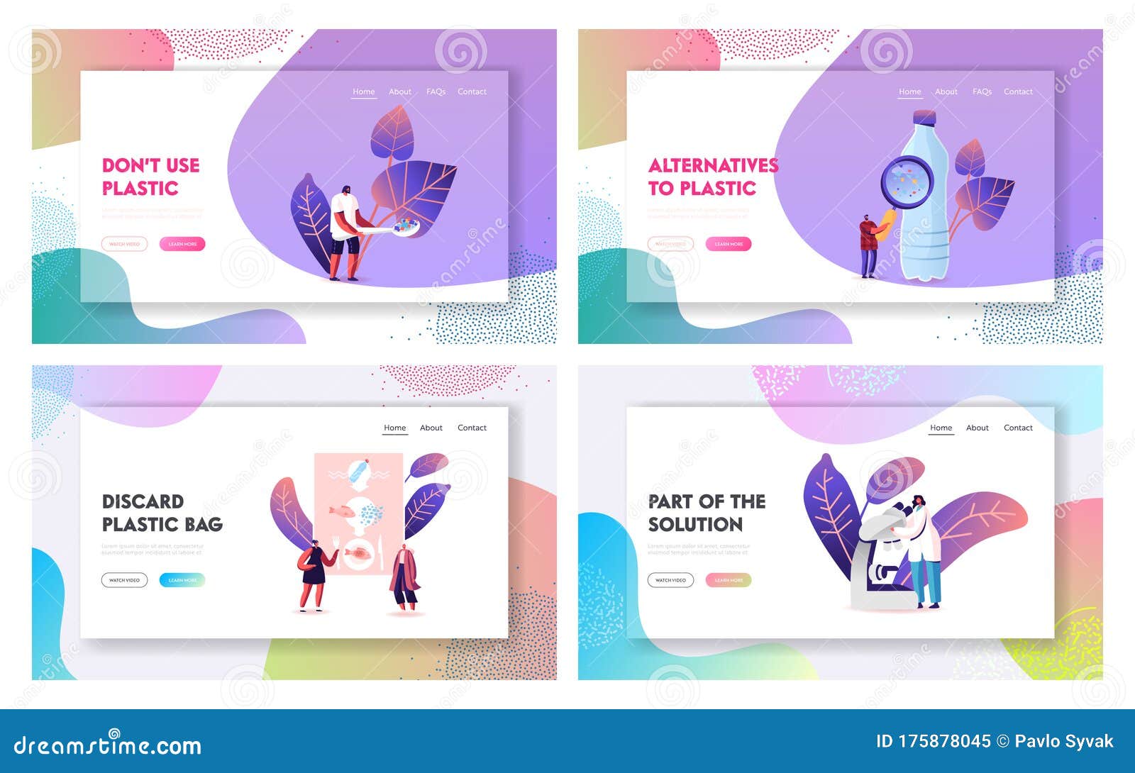 Microplastic Dangerous Additives In Water And Food Landing Page ...