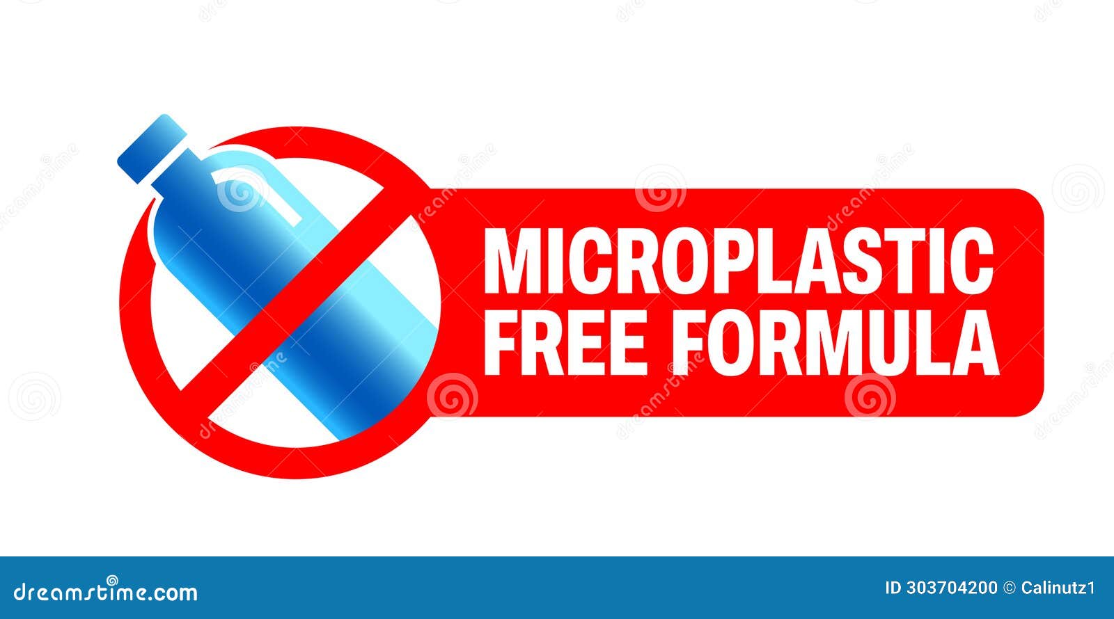 Microplastic Free Vector Icon Logo Badge Concept Design Stock Vector ...