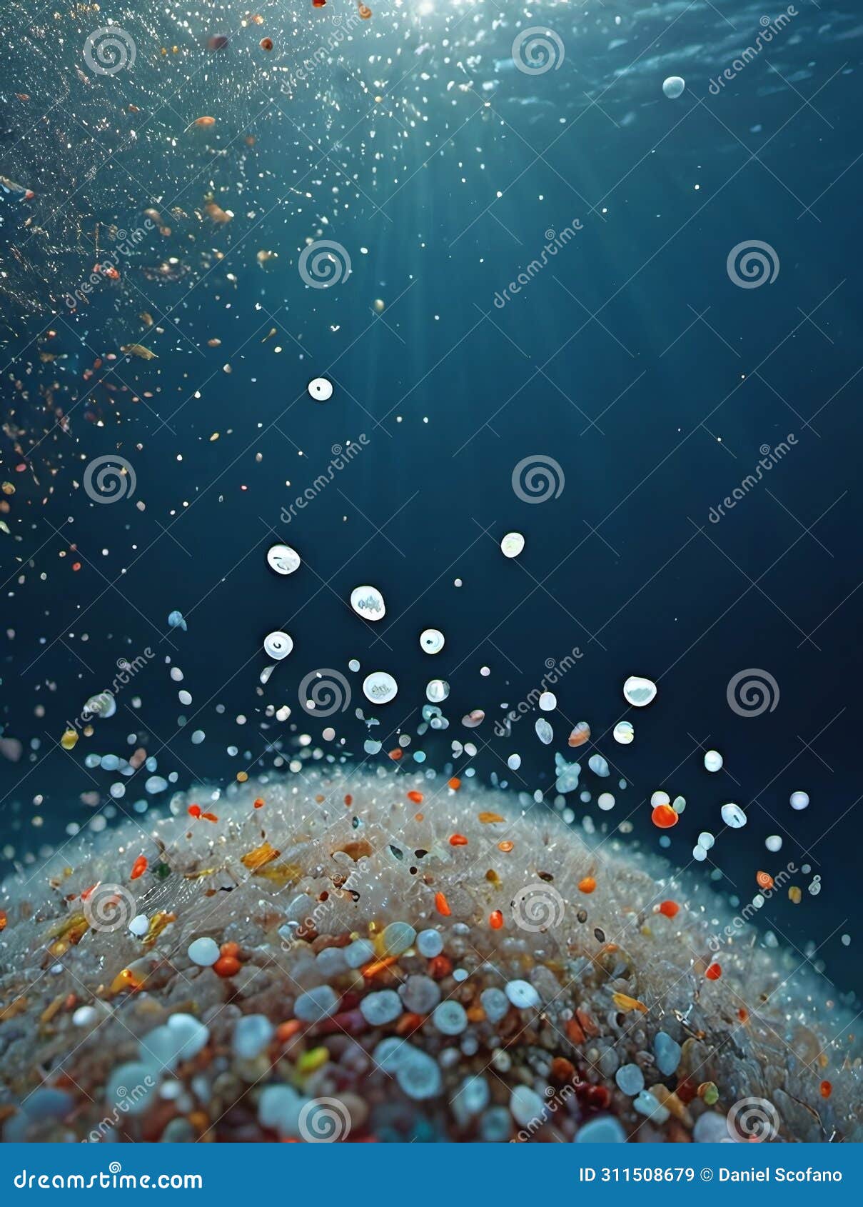 Microplastic Particles Floating in Ocean, Creating a Toxic Soup, Marine ...