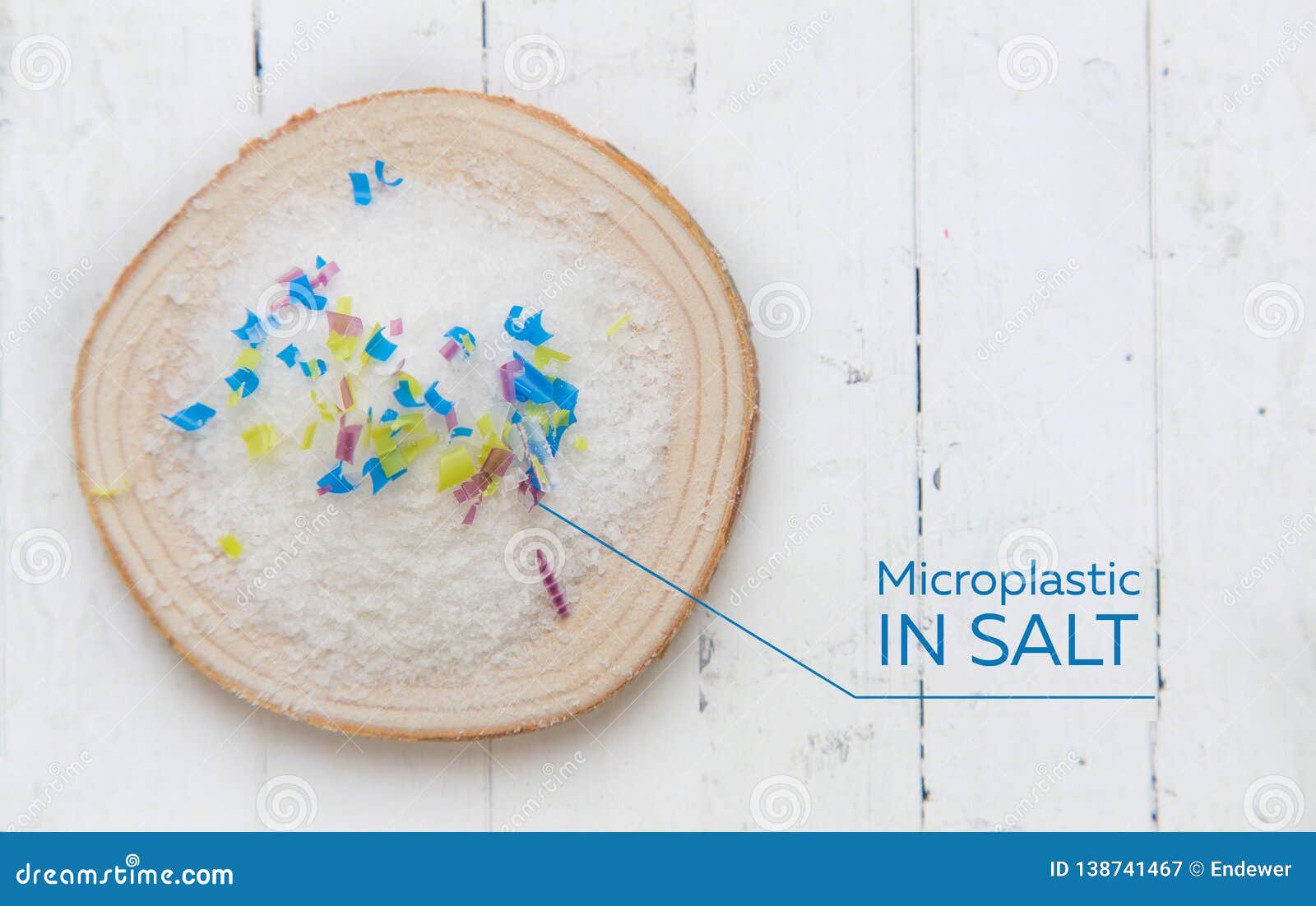 Microplastic Particles in Salt. Pollution of the Environment and Ocean ...