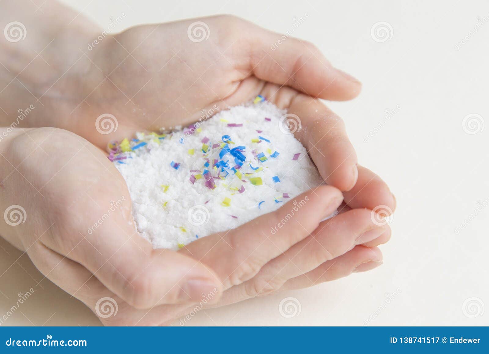 Microplastic Particles in Salt. Pollution of the Environment and Ocean ...