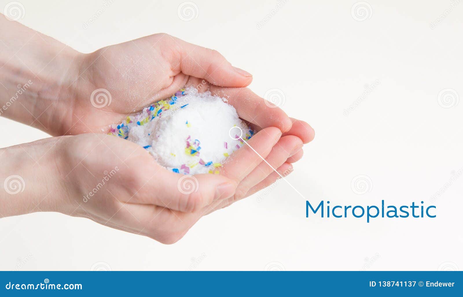 Microplastic Particles in Salt. Pollution of the Environment and Ocean ...