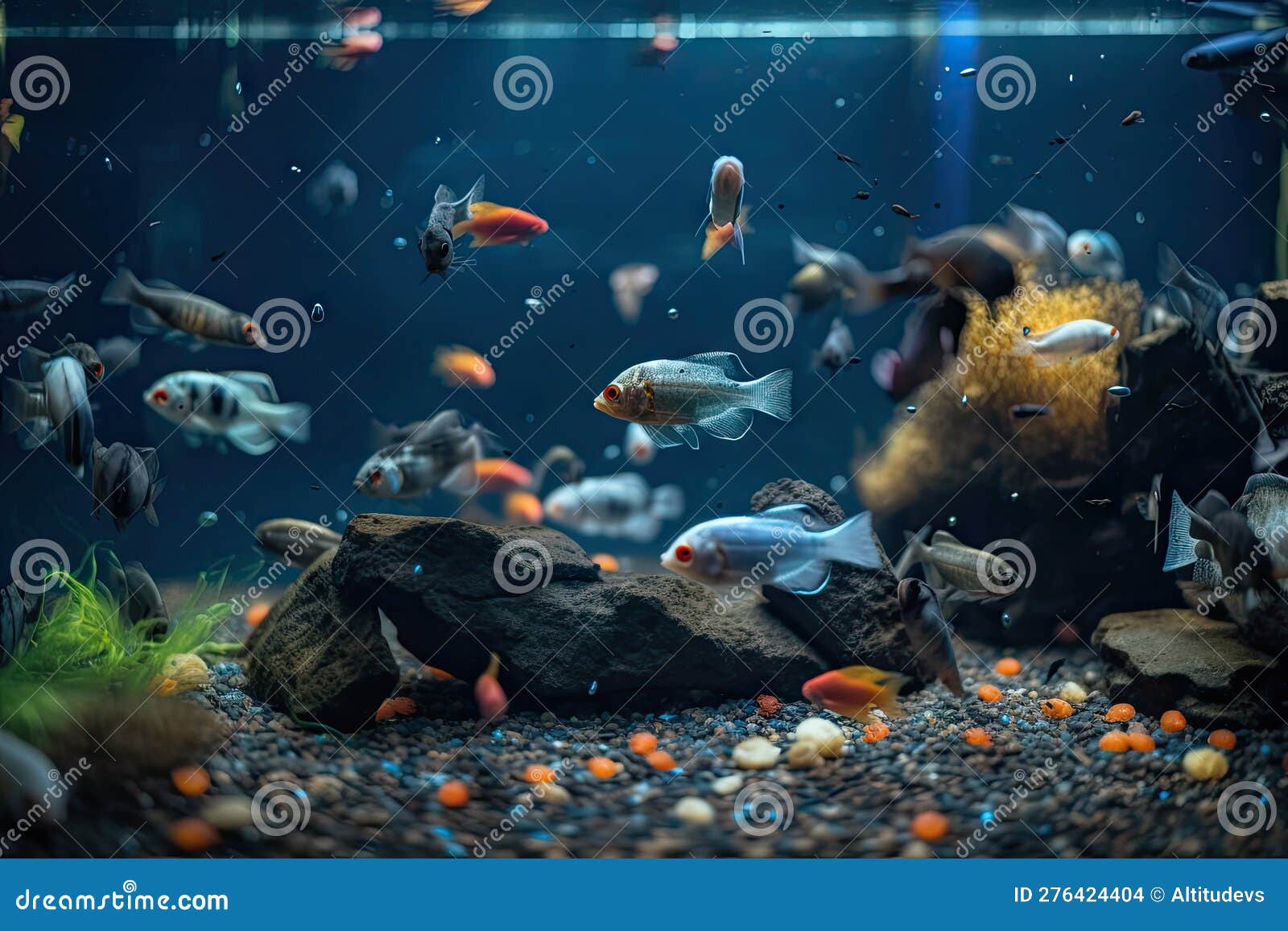 Microplastics In Fish Gills, Magnified View Royalty-Free Stock Photo ...