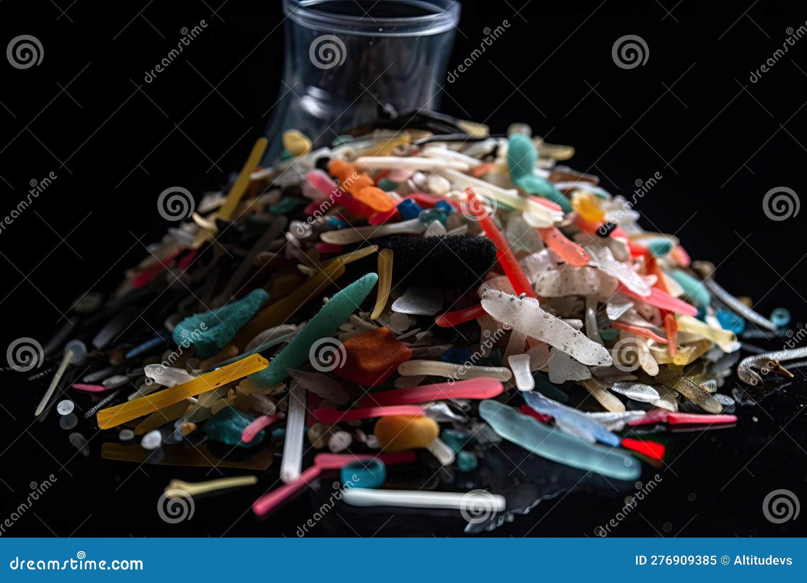Microplastics In Fish Gills, Magnified View Royalty-Free Stock Photo ...