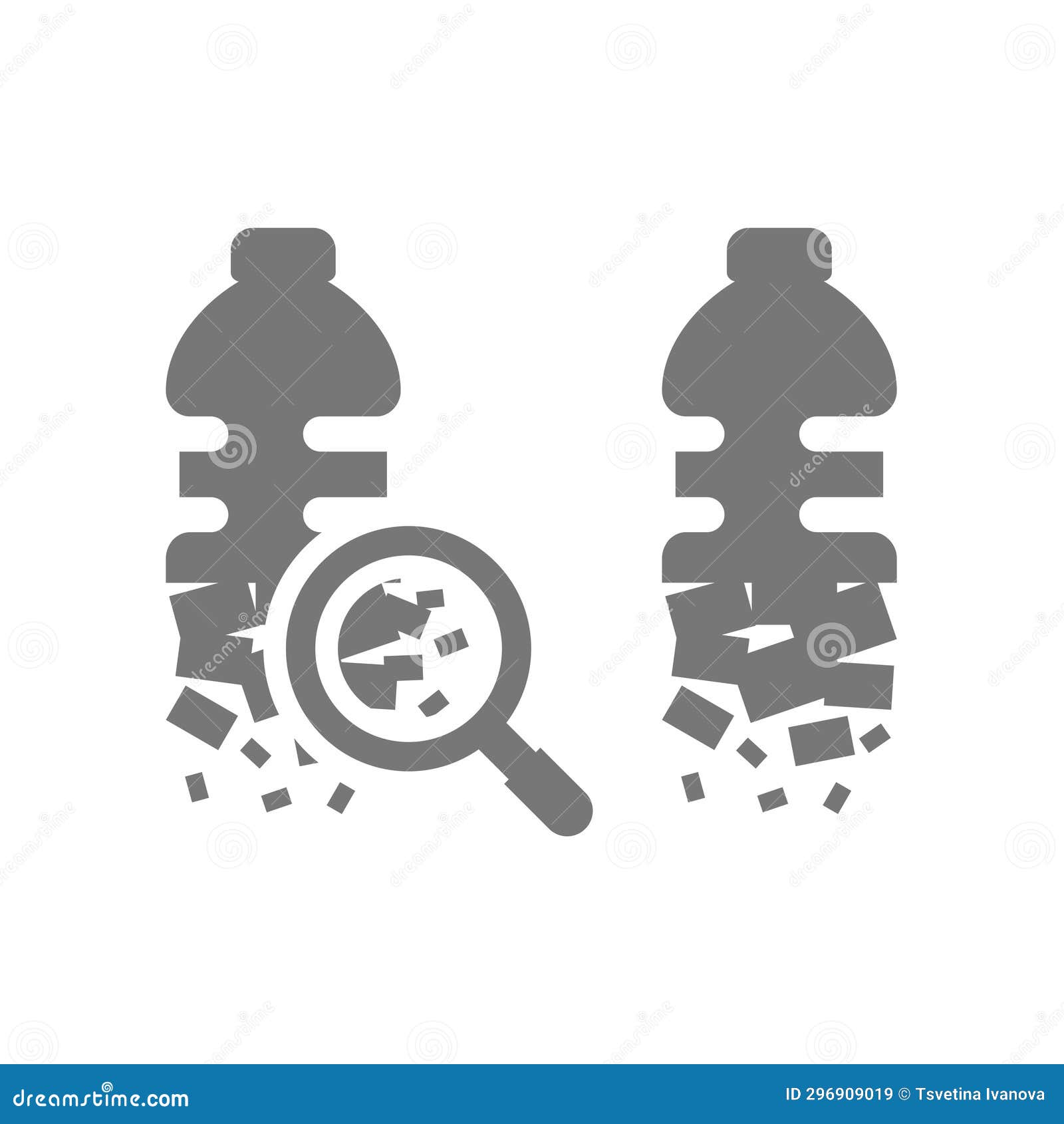 Microplastic. Decomposition Of Plastic In Nature. We Eat Waste ...
