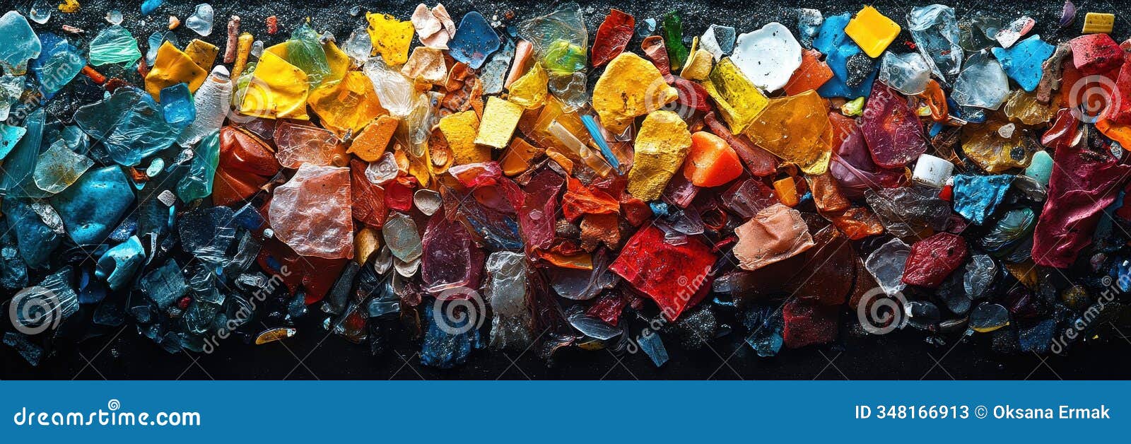 Microplastics on Sand Beach. Micro Plastics Garbage, Tiny Trash Pieces ...