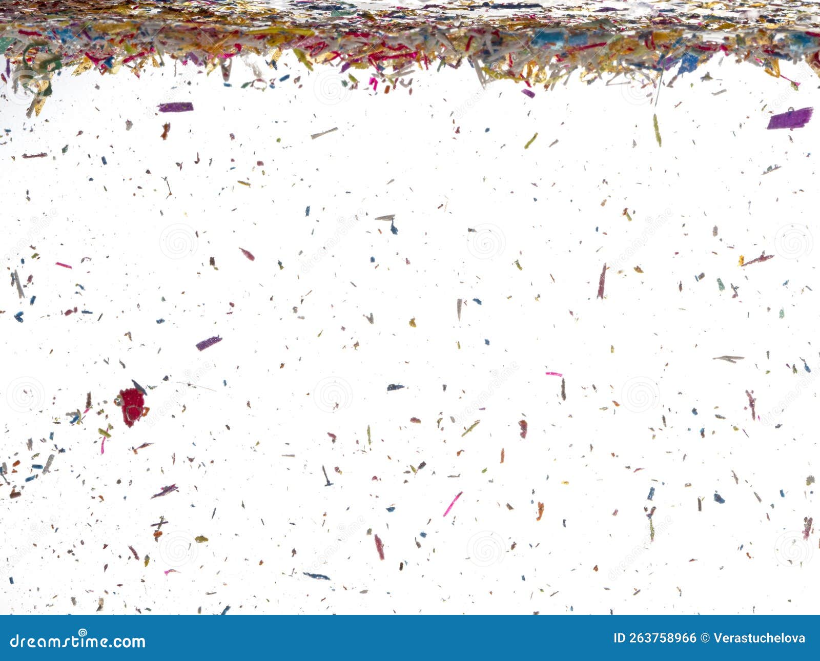 Microplastics in Water - Polluted Water Stock Photo - Image of particle ...