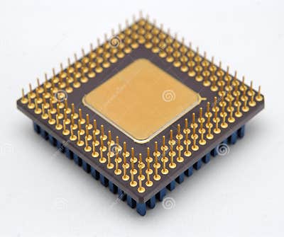 Microprocessor stock image. Image of chip, equipment, manufacturing ...