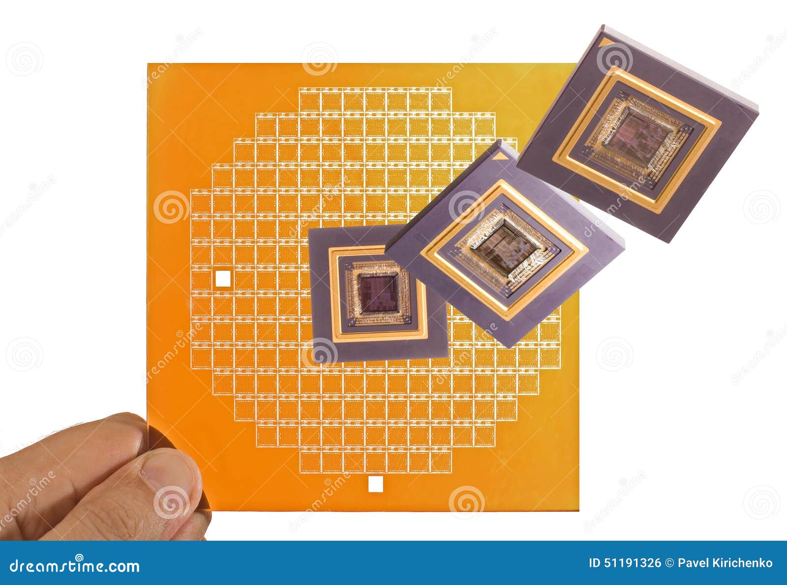 Microprocessor and Chip Mask in Hand Stock Photo - Image of mask, chip ...