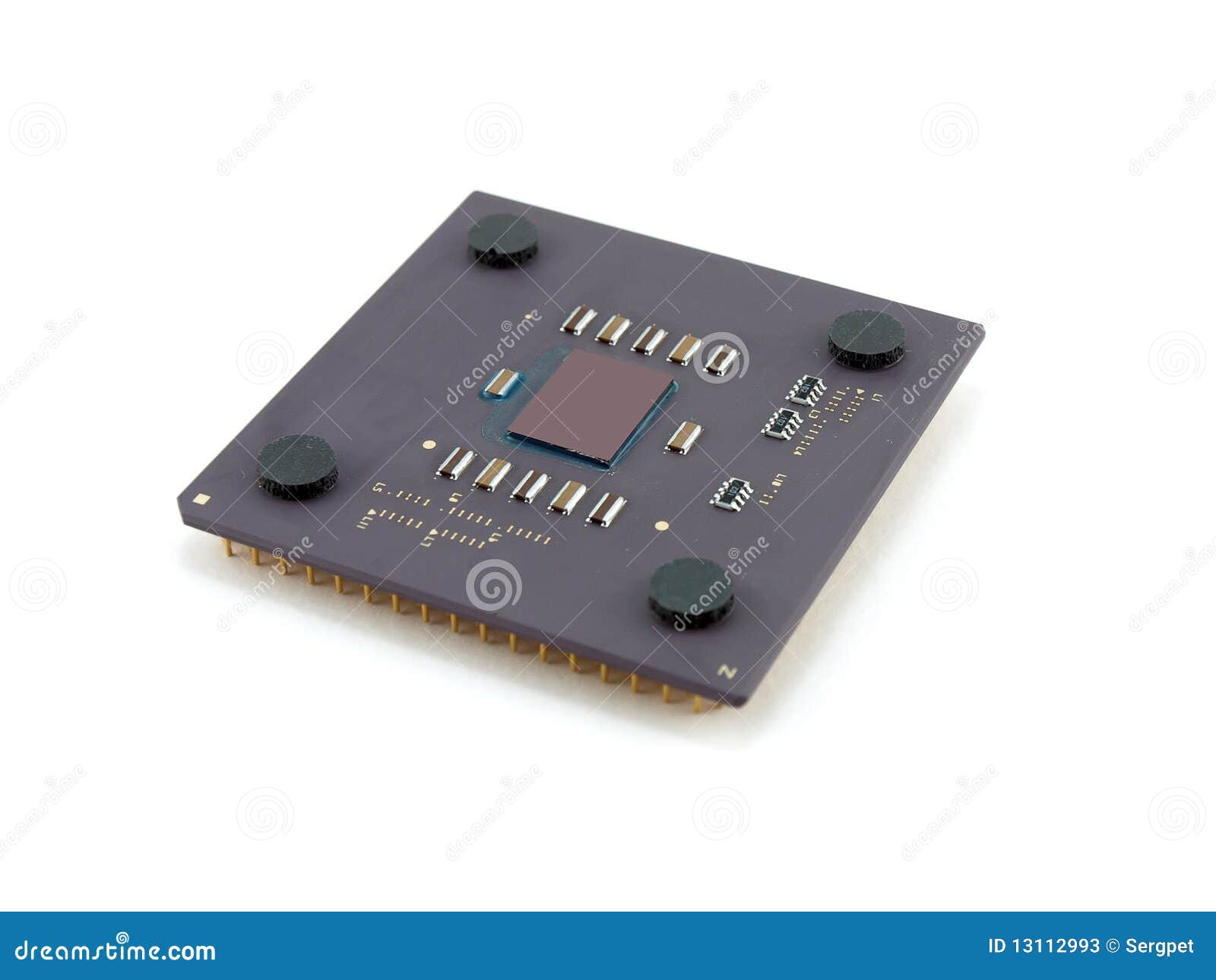Microprocessor for Computer Stock Image - Image of chip, small: 13112993