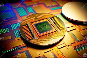 Microprocessor and Microcircuit Industry Wafer Semiconductor ...