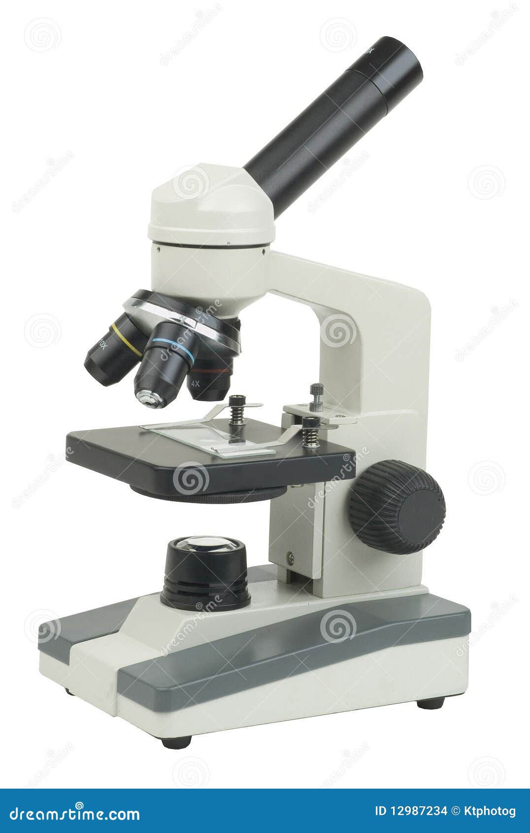 Microscoop Stock Afbeeldingen - Afbeelding: 12987234