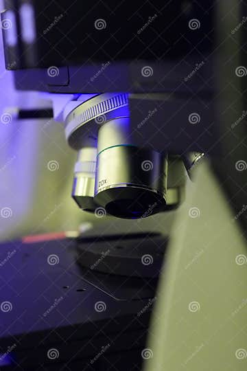 Microscope stock image. Image of optics, analise, analysis - 11450829