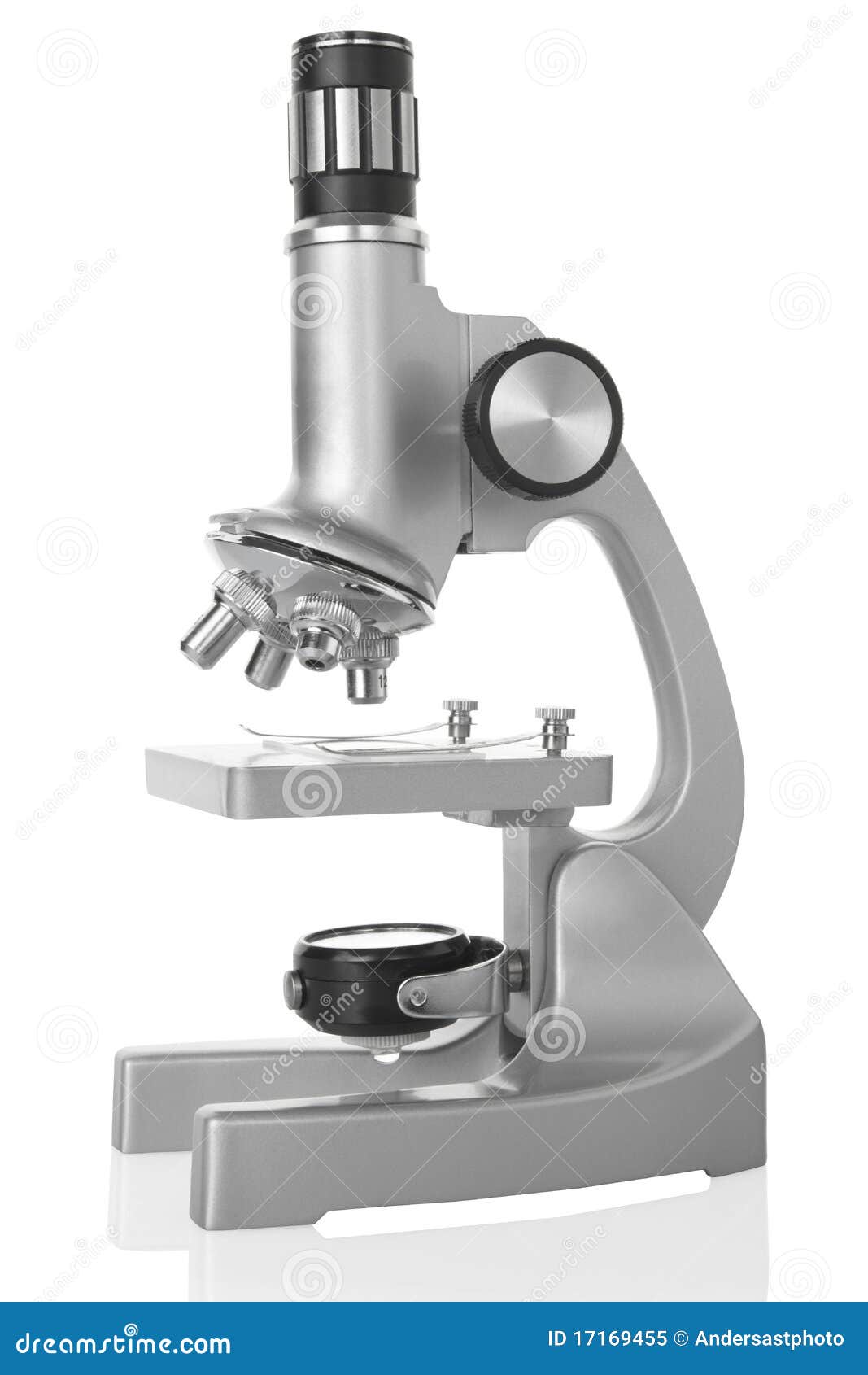 Microscope image stock. Image du oculaire, découpage - 17169455