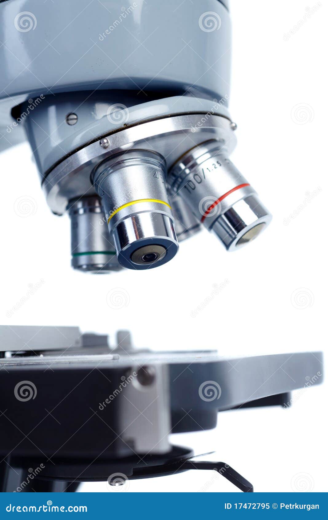 Microscope stock image. Image of isolate, laboratory - 17472795