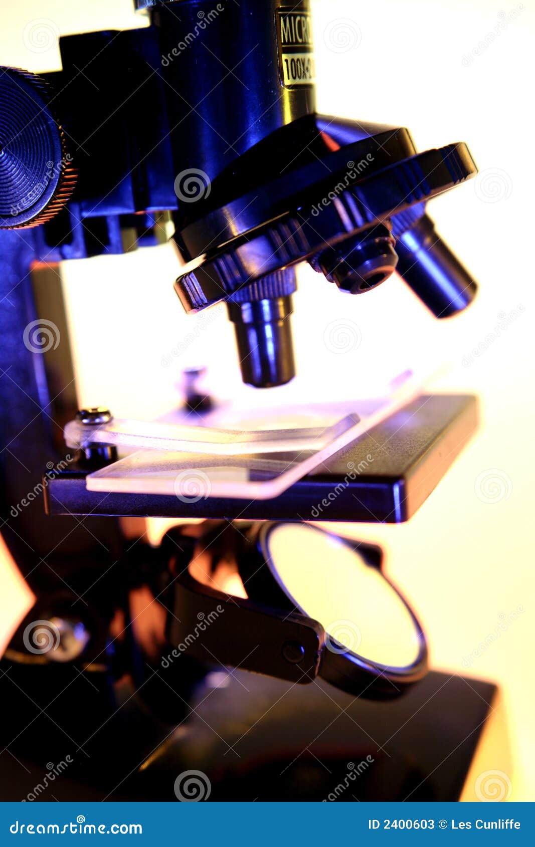 Microscope stock image. Image of biology, healthcare, experiment - 2400603